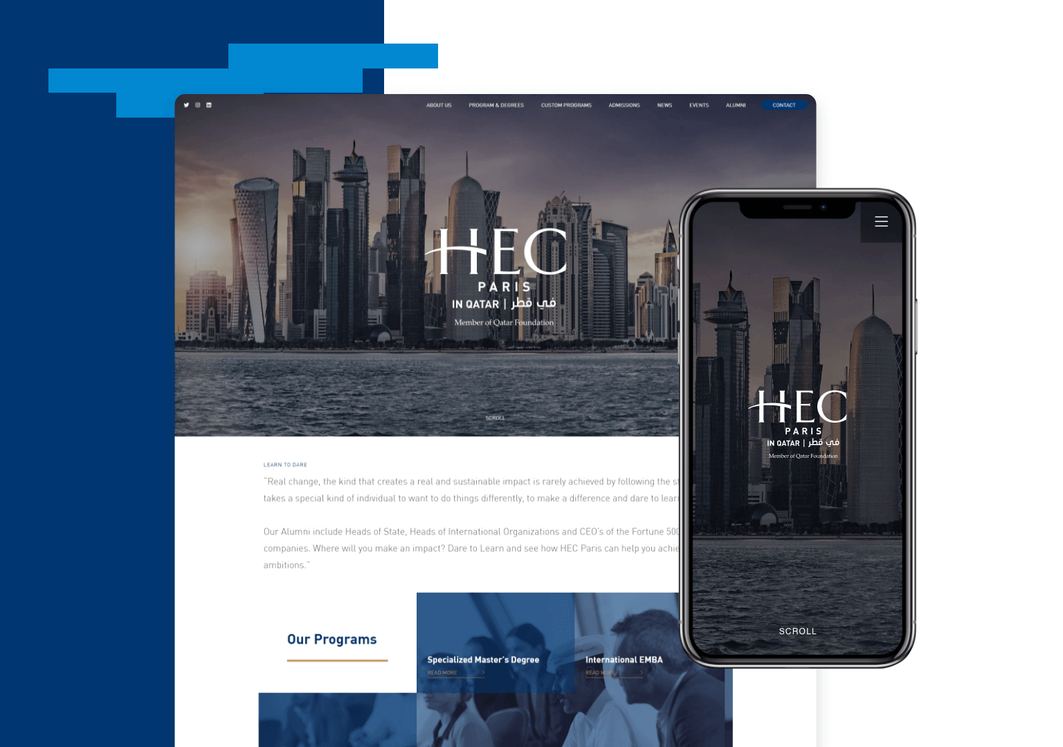 University Website - A101