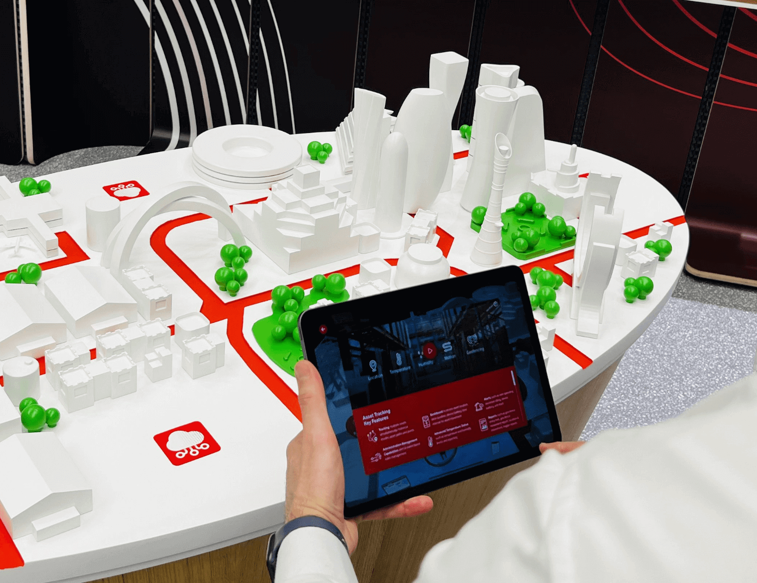 IoT In-Store Augmented Table - A101